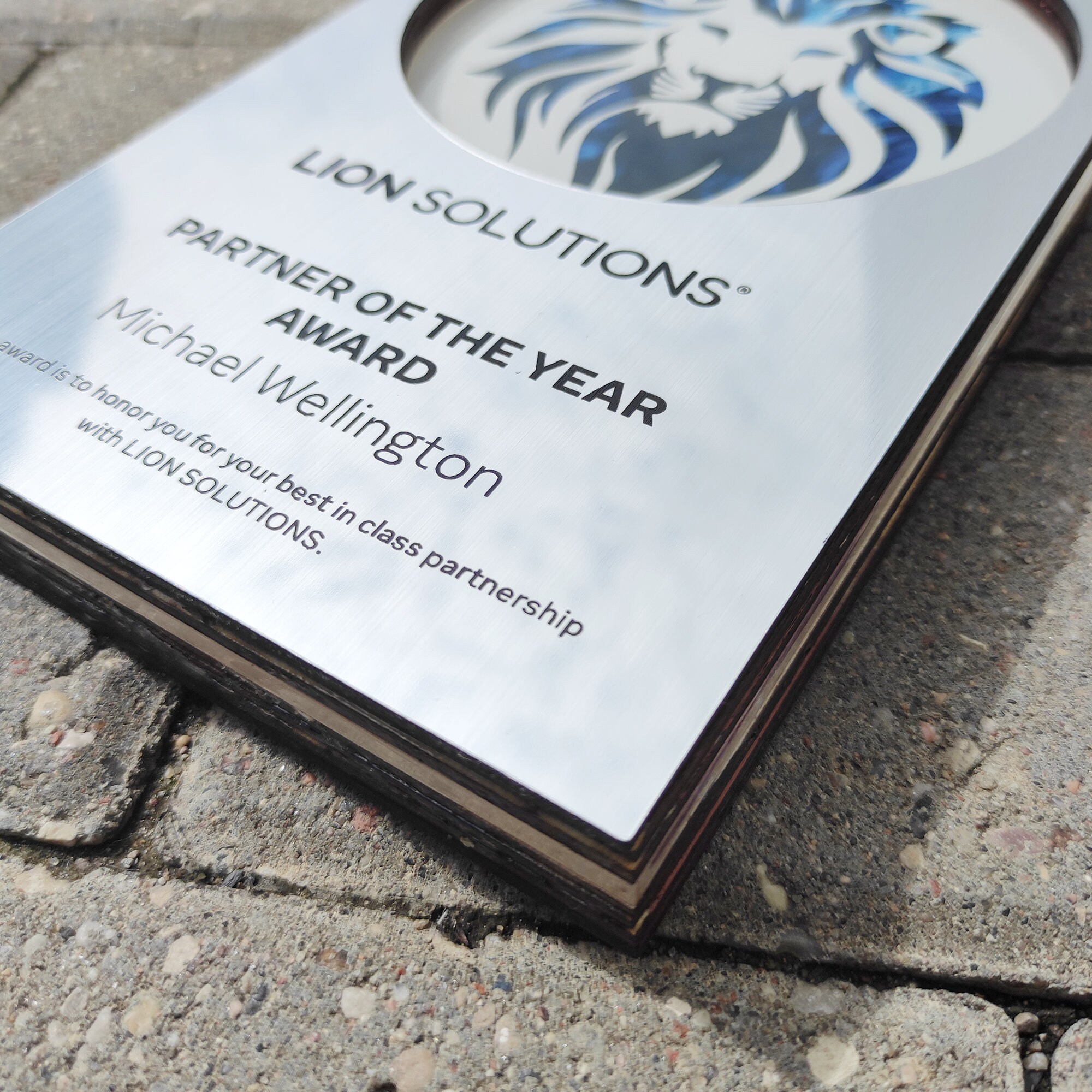 Handmade Wooden Appreciation Trophy: Unique Employee Award - Etsy