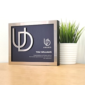 Modern and Unique Wooden Plaque, Laser Engraved Wooden and Acrylic ...