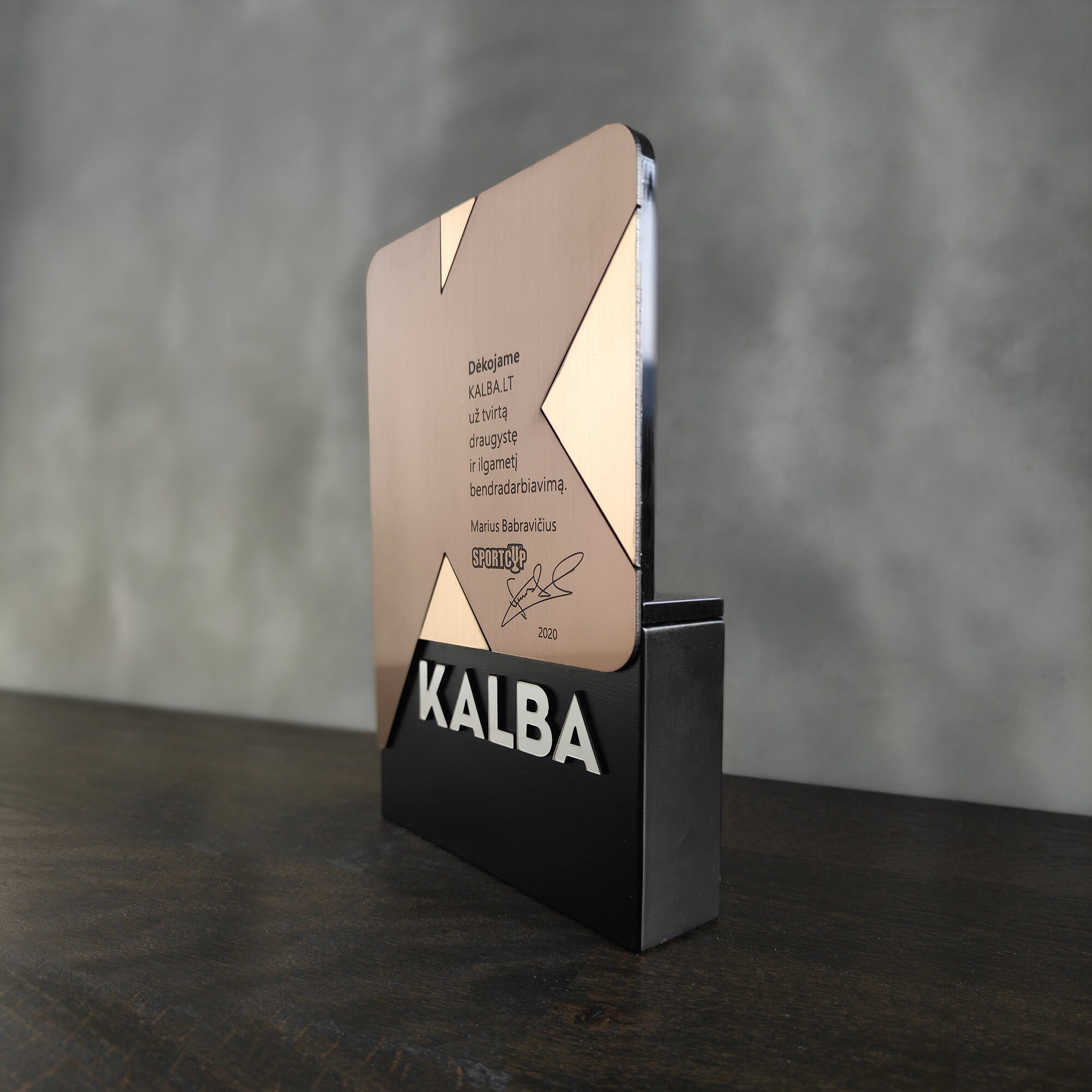 Custom Recognition Award Modern Personalized Acrylic Trophy - Etsy