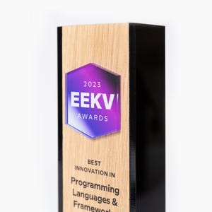 Rectangle Wooden Trophy, Appreciation Award, Customizable Oak Prize ...