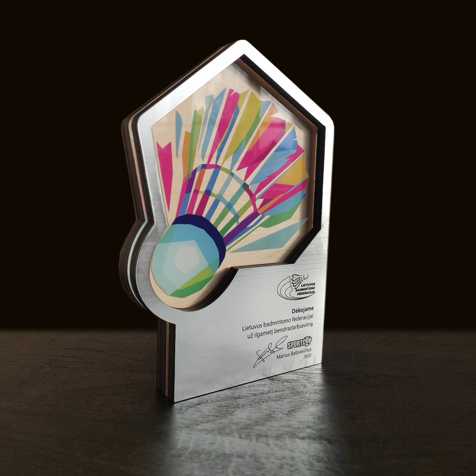 Bespoke Award Laser Engraved Trophy Personalized Office | Etsy