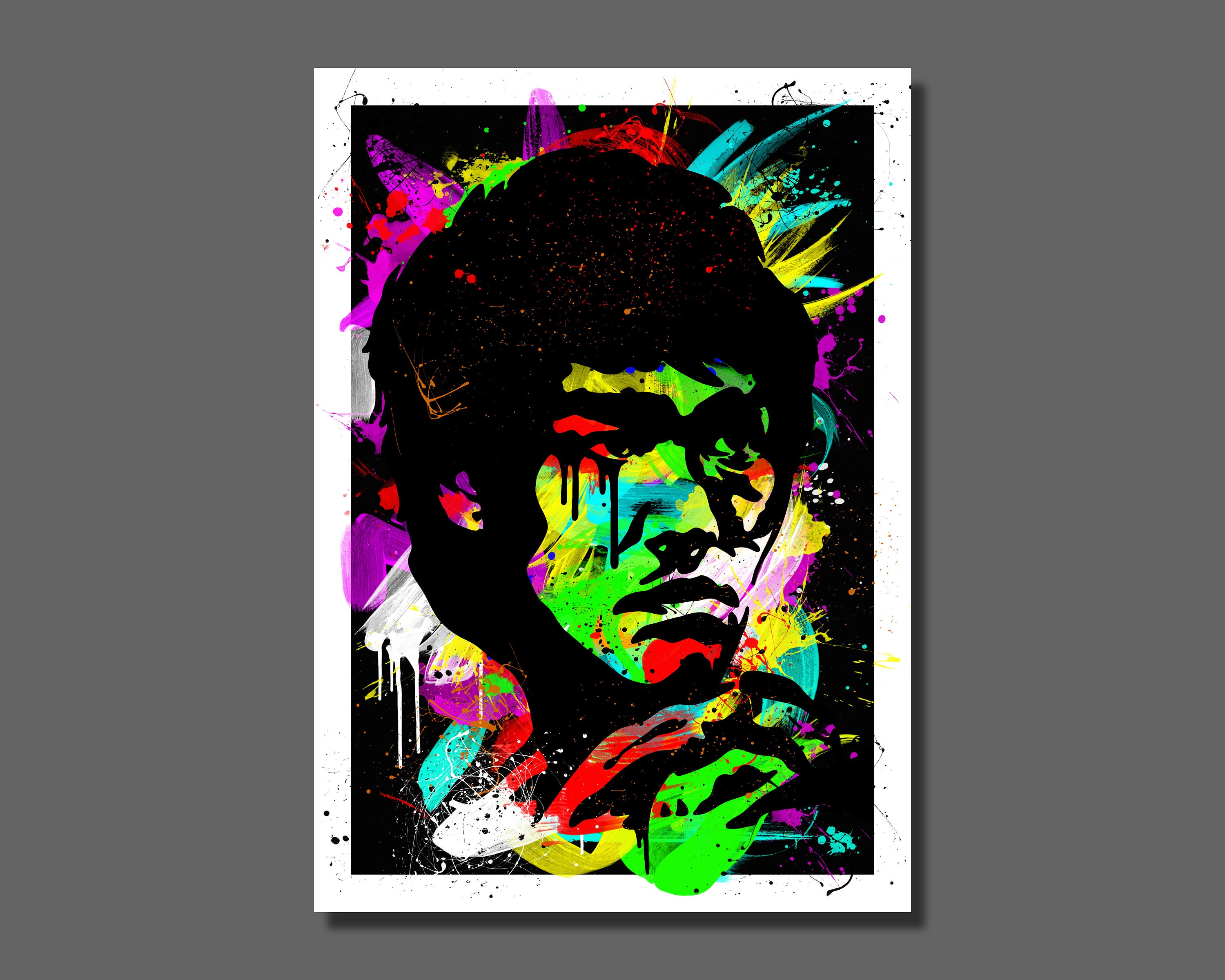 BRUCE LEE Print - Etsy