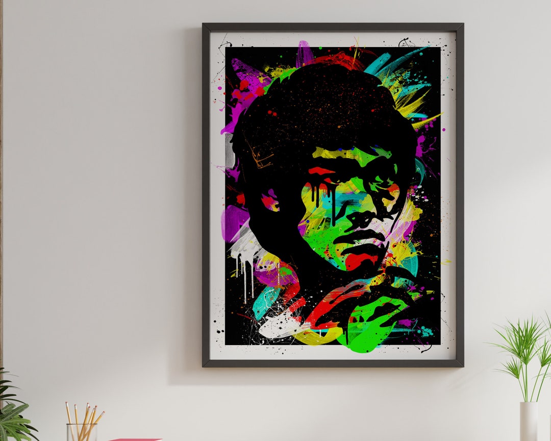 BRUCE LEE Print - Etsy