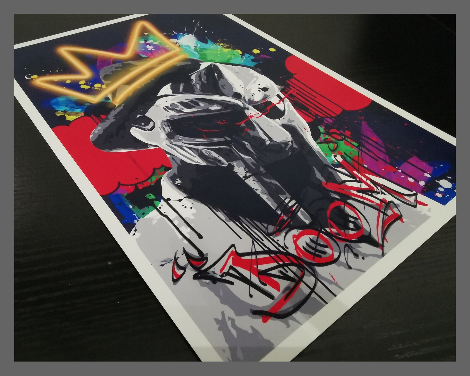 MF DOOM | Wall Art | Digital Painting | Hip Hop Legend - Etsy