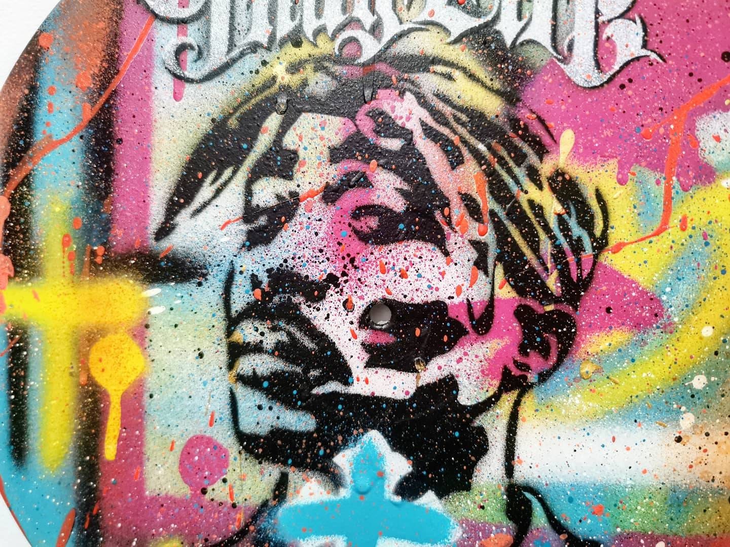 Tupac Graffiti 12" Vinyl Record Art - Etsy UK