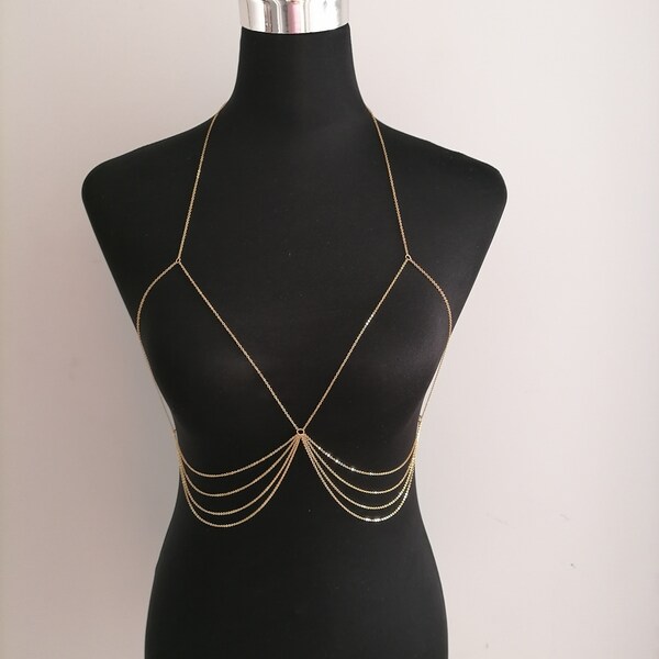 Sexy Chain Bra - Etsy