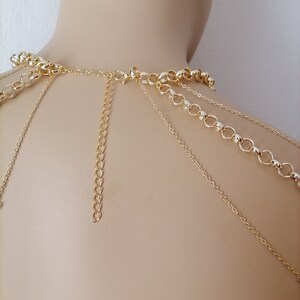 Shoulders Chain,shoulders Beads Chain,body Jewelry, Body Chain,layered ...