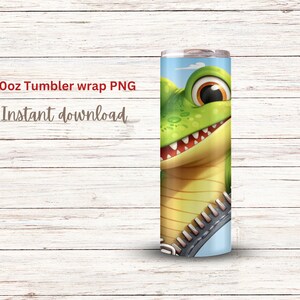 Baby Alligator Zipper Tumbler Wrap PNG, Baby Alligator, Gator Art ...