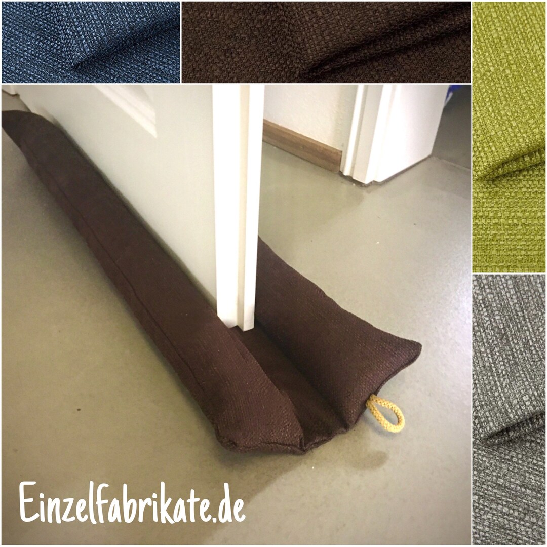 Two-sided/double Draft Excluder for Doors, Custom-made, Many Colors. - Etsy