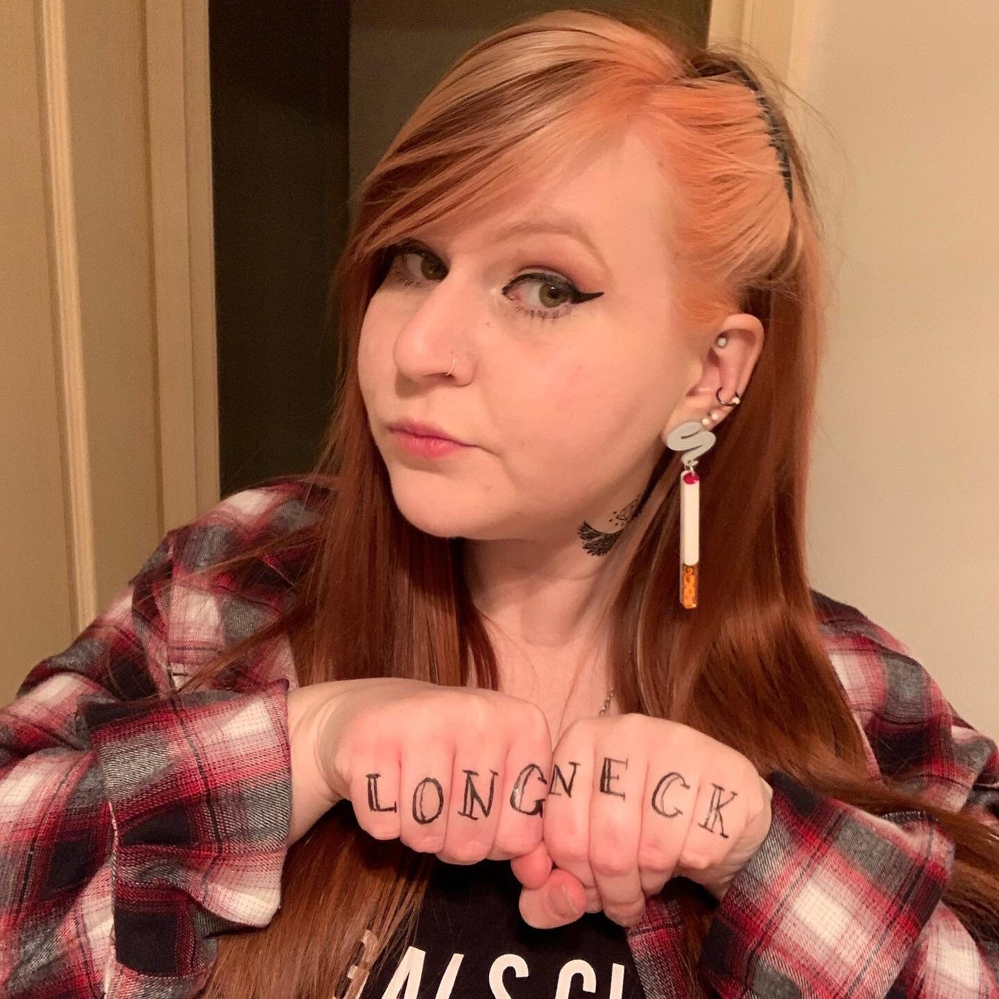 Cigarette earrings | Etsy