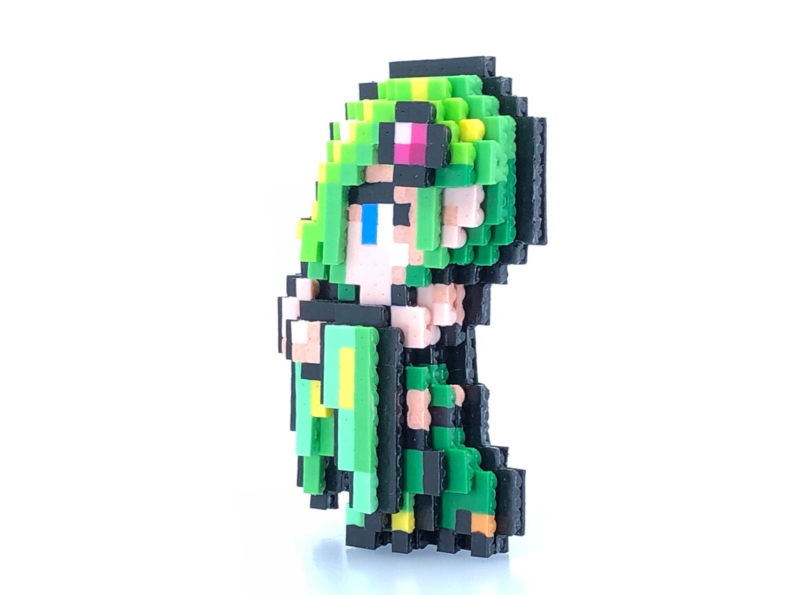 Rydia Figure 3D Figure Final Fantasy IV 4 Inspired Bead - Etsy