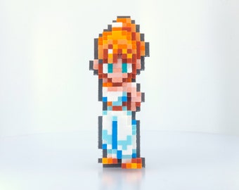 Crono Bead Sprite Figure 3D Standup Chrono Trigger | Etsy