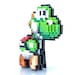 Yoshi Figure - 3D Perler Beads - Super Mario World Yoshis Island ...