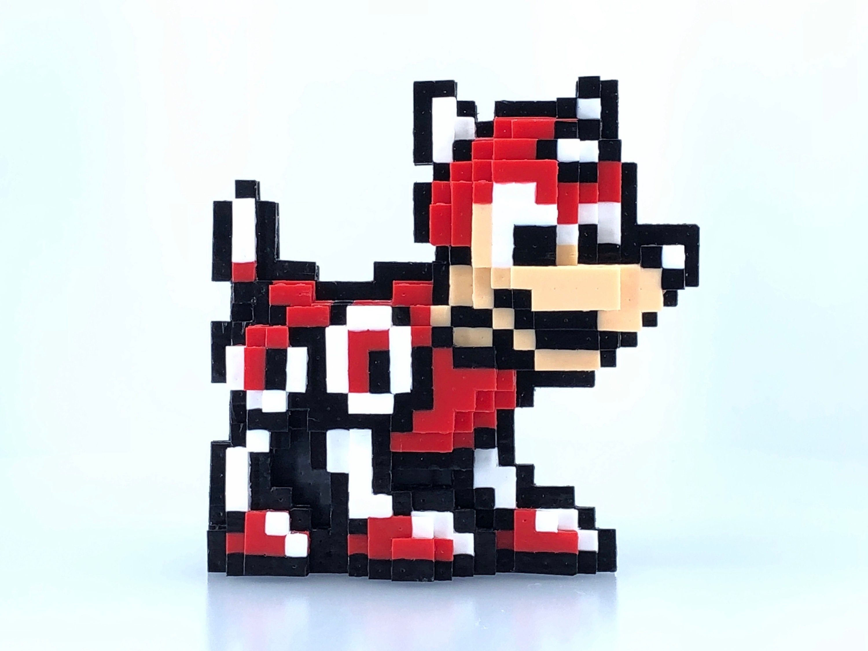 Rush 3D Figure - Megaman 3 Inspired - Rockman - Perler Bead - Bead ...