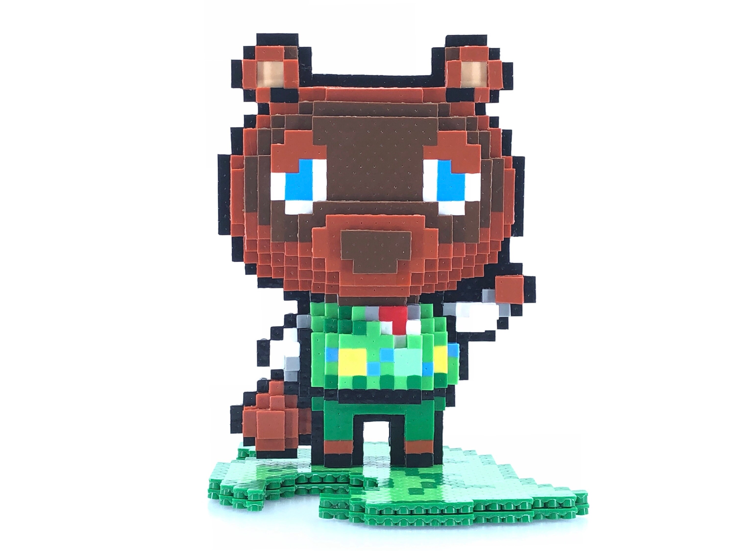 Tom Nook 3D Figure With Leaf Base Animal Crossing Inspired | Etsy India