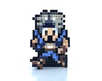 Setzer Bead Sprite Figure 3D Standup Final Fantasy VI 6 3 | Etsy