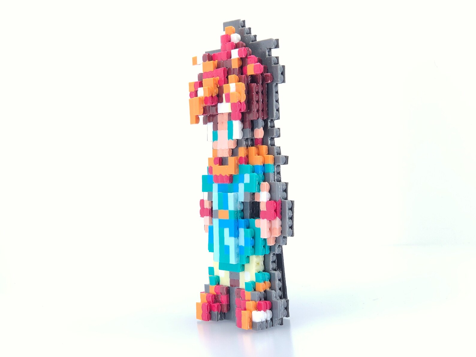 Crono Bead Sprite Figure 3D Standup Chrono Trigger | Etsy