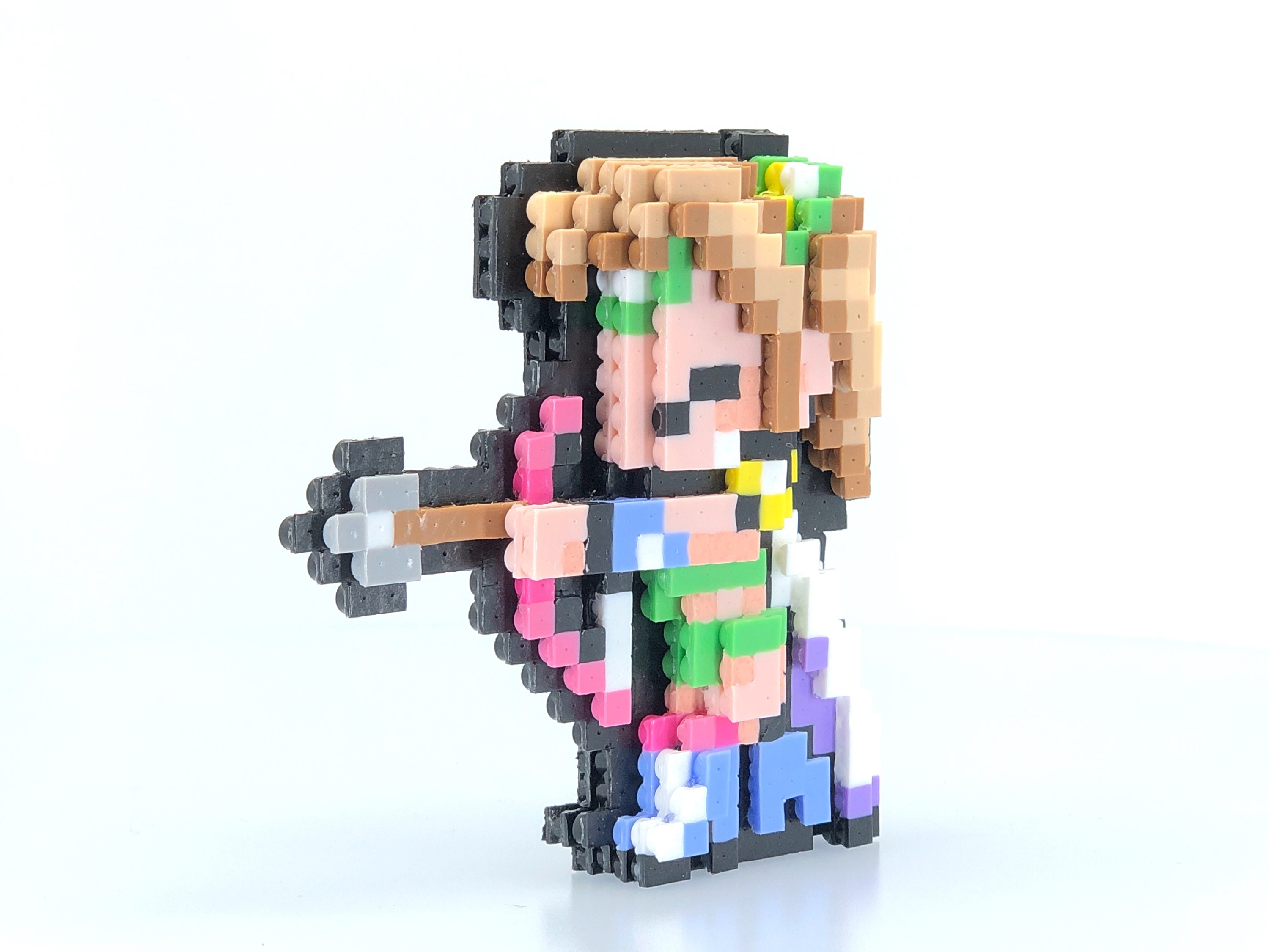Rosa Figure 3D Standup Final Fantasy IV 4 Inspired Pixel | Etsy