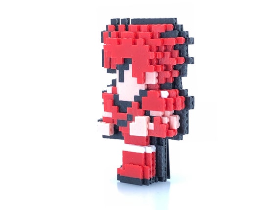 Fighter 3D Perler Figure Final Fantasy Inspired Warrior of | Etsy