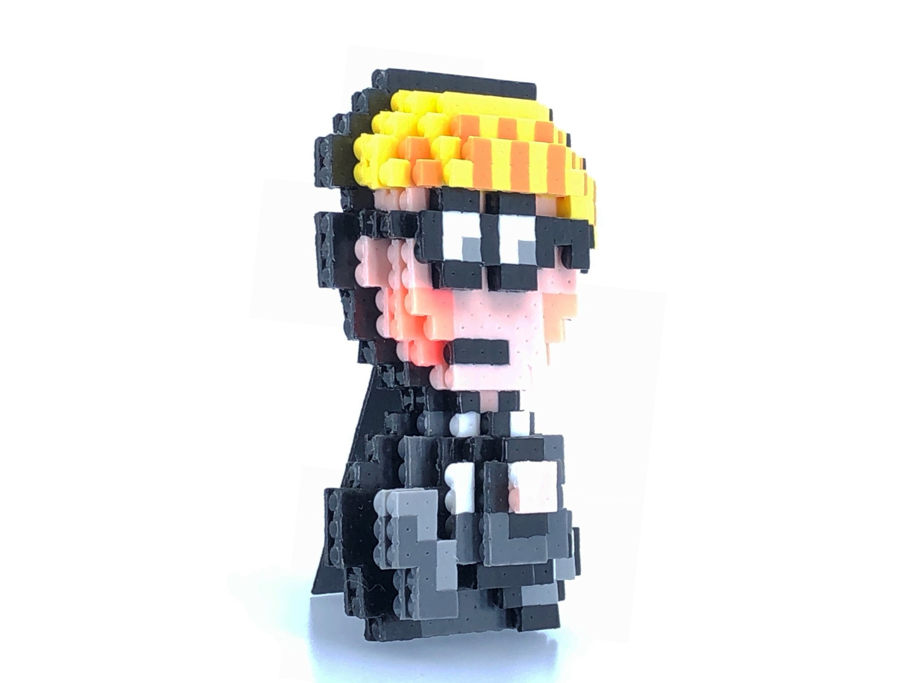 Jeff Figure 3D Standup - Earthbound Inspired - Perler Bead - Bead ...
