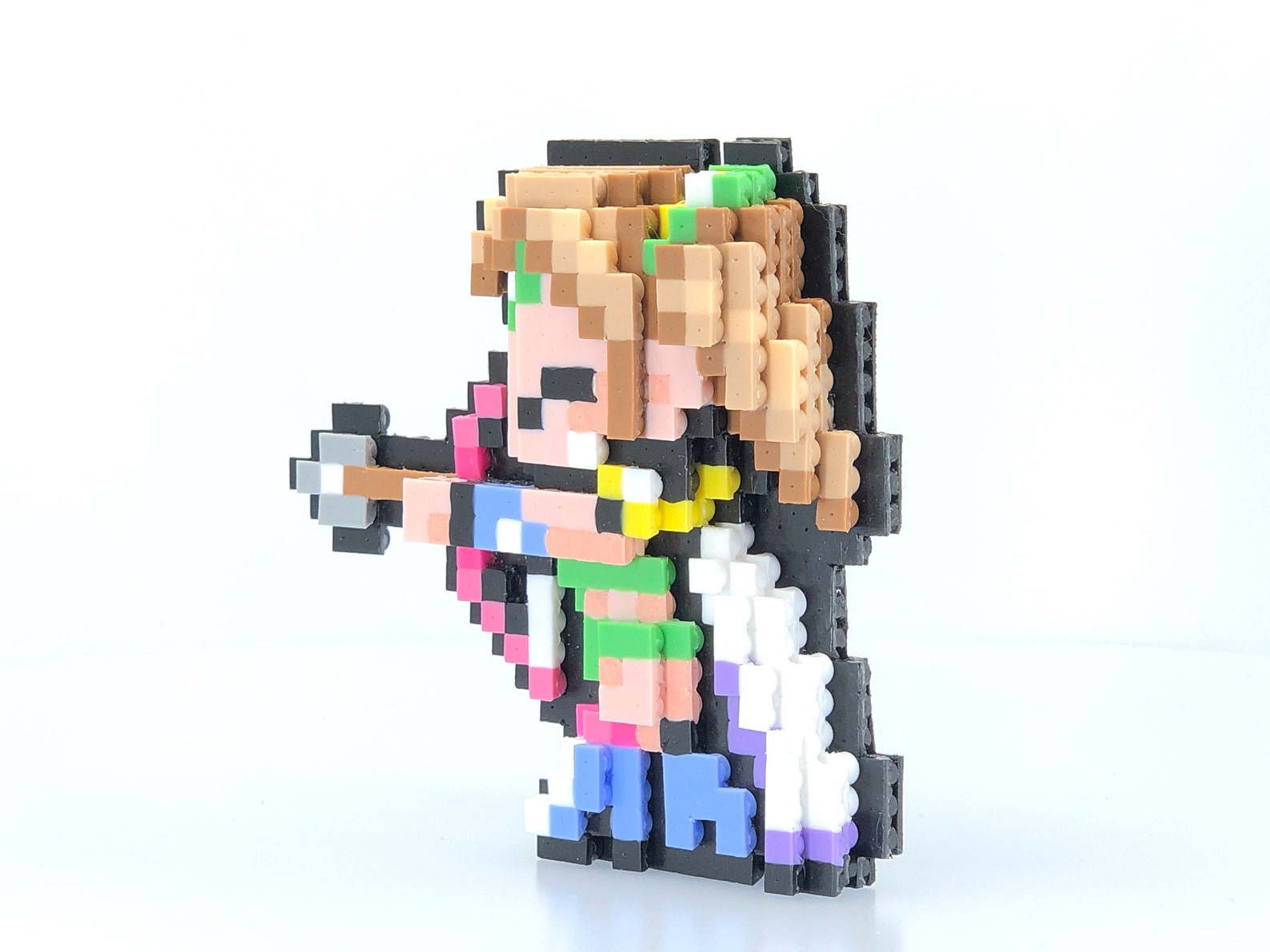 Rosa Figure 3D Standup Final Fantasy IV 4 Inspired Pixel - Etsy.de
