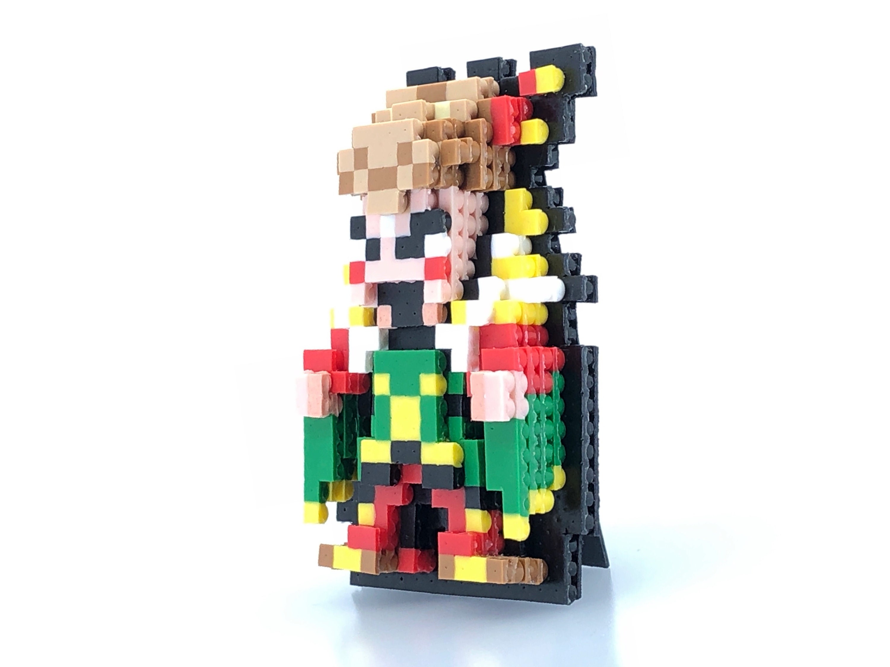 Kefka Figure 3D Standup Final Fantasy VI 6 Inspired Pixel | Etsy