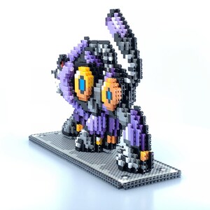 Treble Perler 3D Pixel Art - Megaman Inspired - 3D Standup - Bead ...