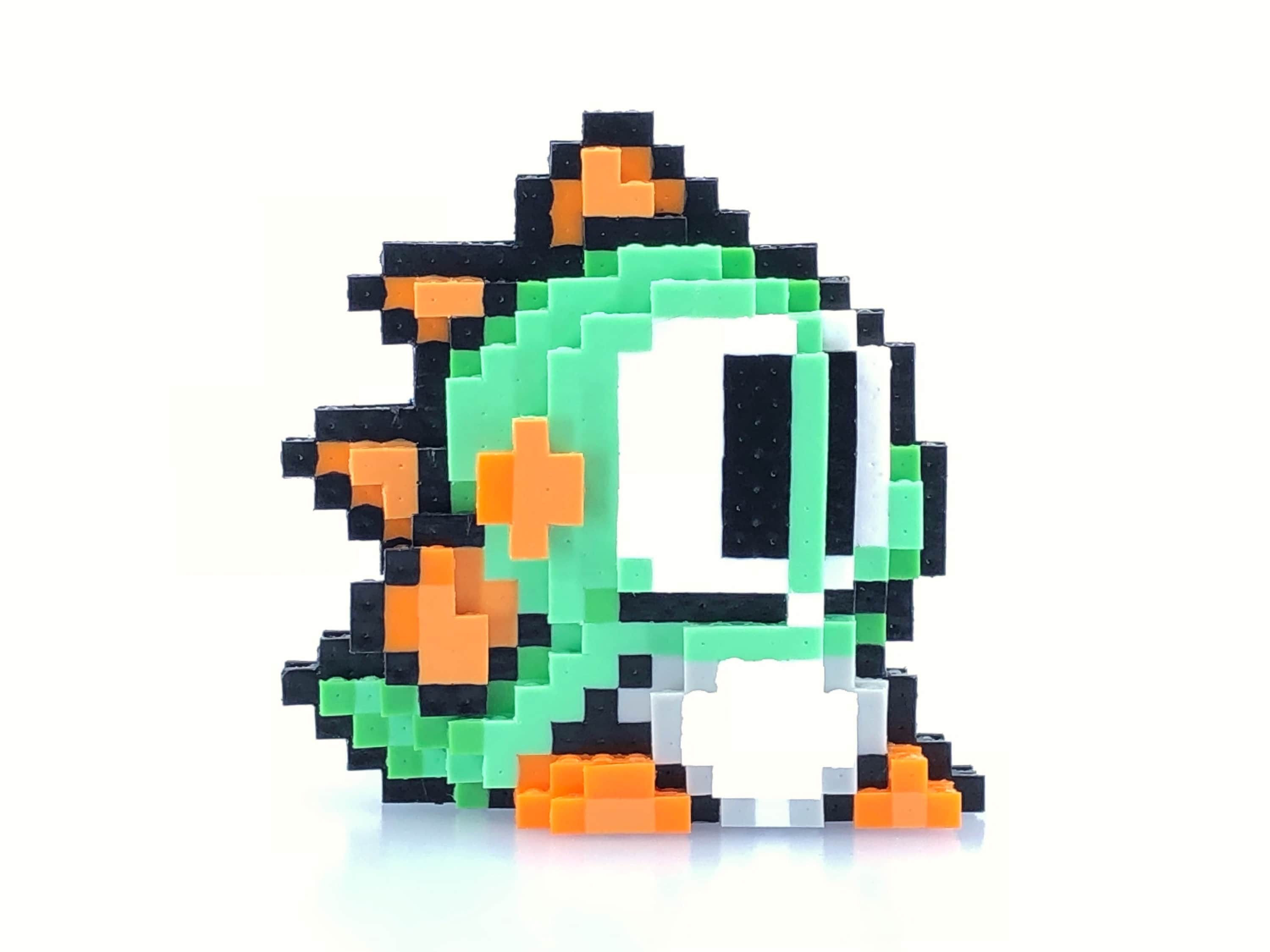 Bub Figure 3D Standup Bubble Bobble Bust-a-move Inspired - Etsy