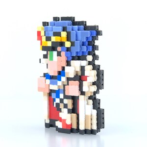 Cecil Figure 3D Standup - Final Fantasy IV 4 Inspired - Pixel Art ...