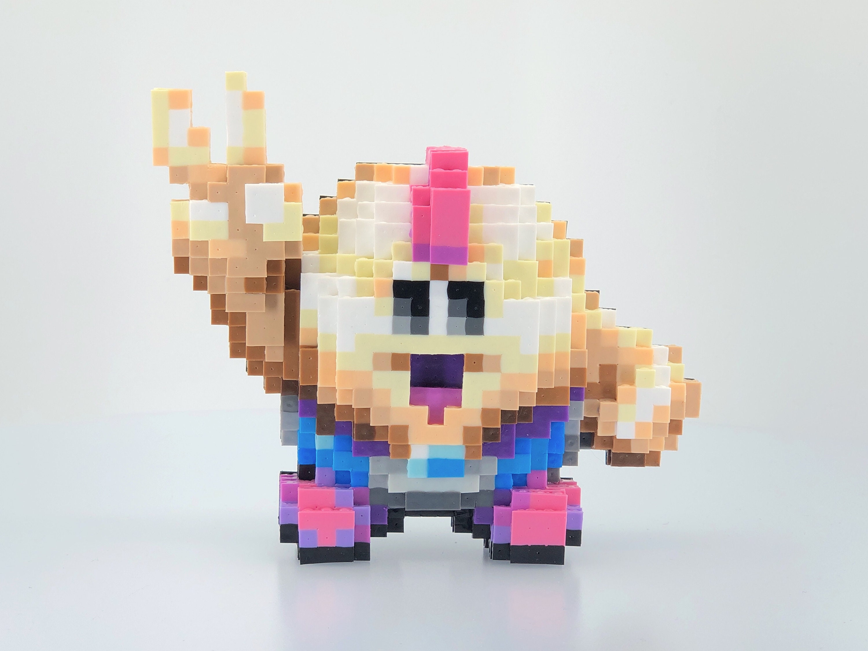 Mallow Figure 3D Standup Mario RPG Inspired Perler Bead - Etsy