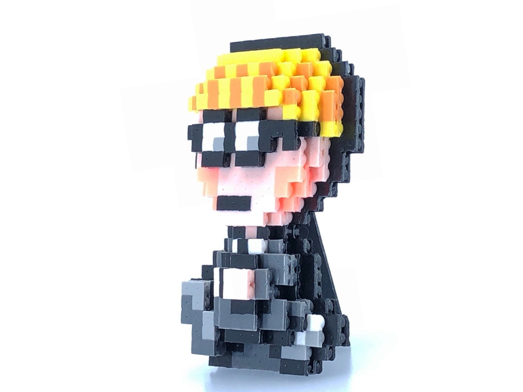 Jeff Figure 3D Standup - Earthbound Inspired - Perler Bead - Bead ...