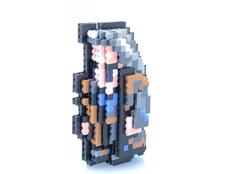 Setzer Bead Sprite Figure 3D Standup Final Fantasy VI 6 3 | Etsy