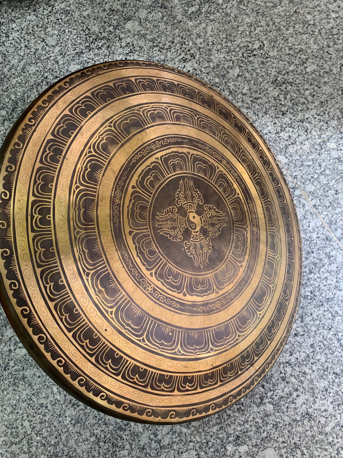 20 inches beautifully designed Gong bell handmade gong bell | Etsy