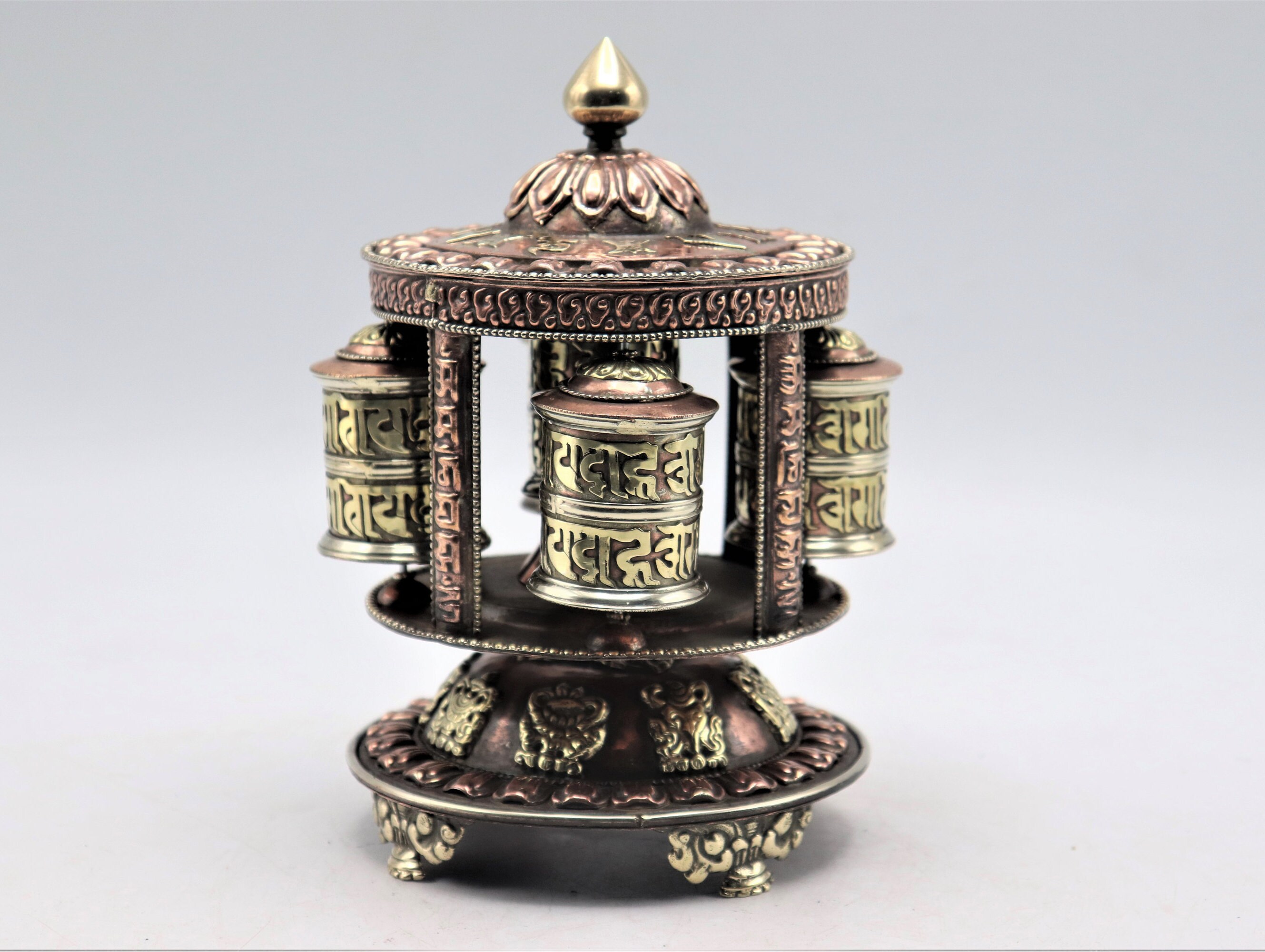 Gorgeous Tibetan Spinning Prayer Wheel Buddhist Prayer Wheel - Etsy