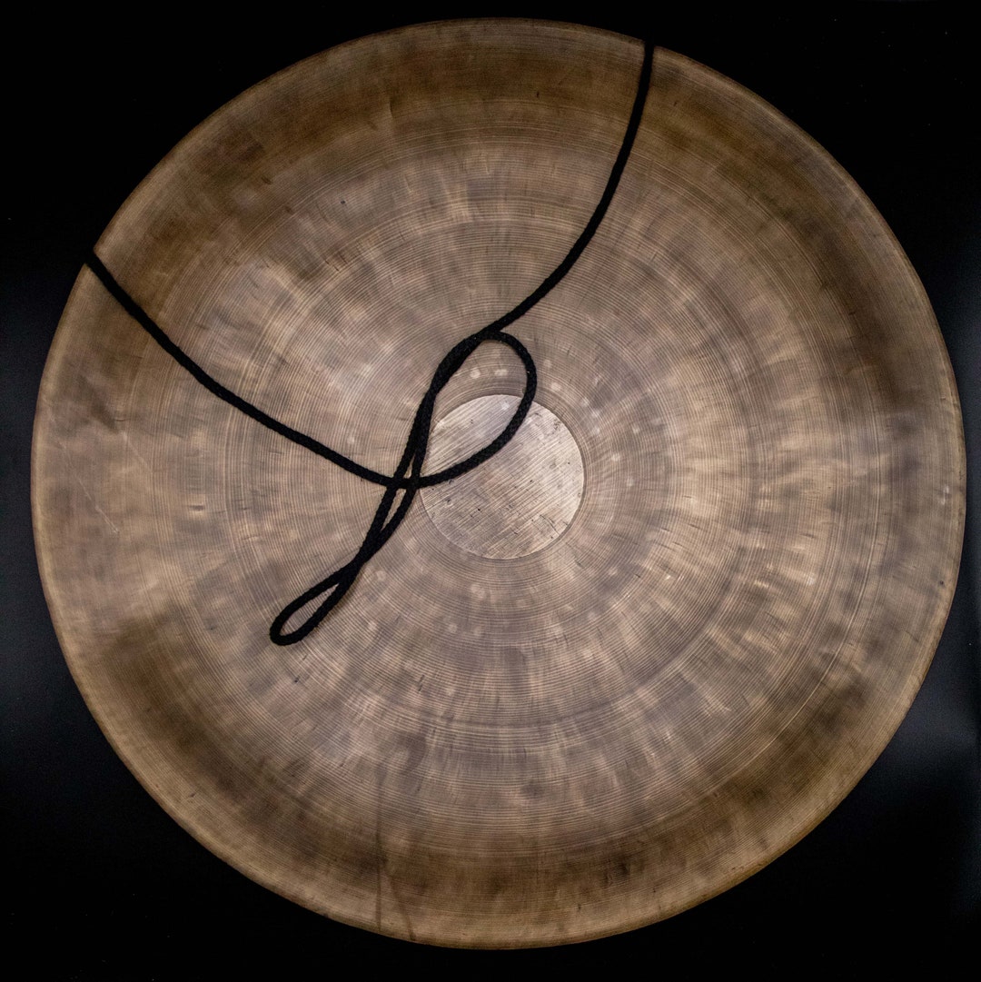 70 Cm Inches Extra Large Tiger Antique Gong Bell, Unique and Special ...