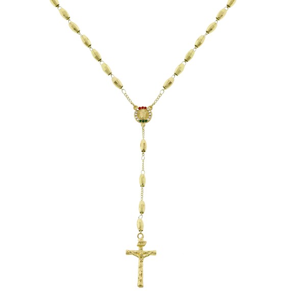 14k gold filled rosary chain in 24 inches | Etsy