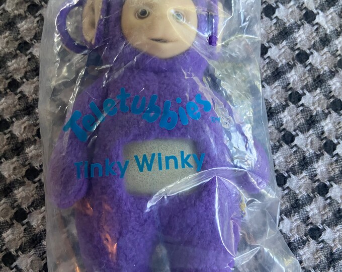 Vintage 1999 Teletubbie’s Tinky Winky 9 Inches Tall With Zipper in Back ...