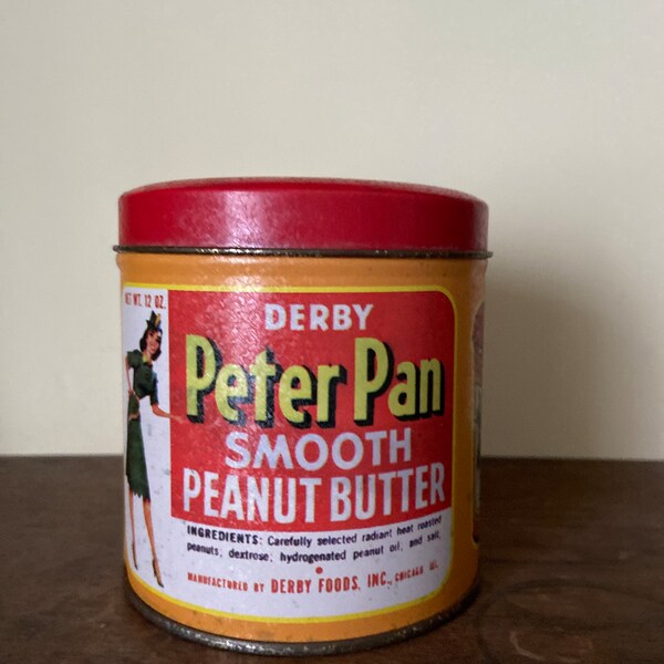 Peanut Butter Tin - Etsy