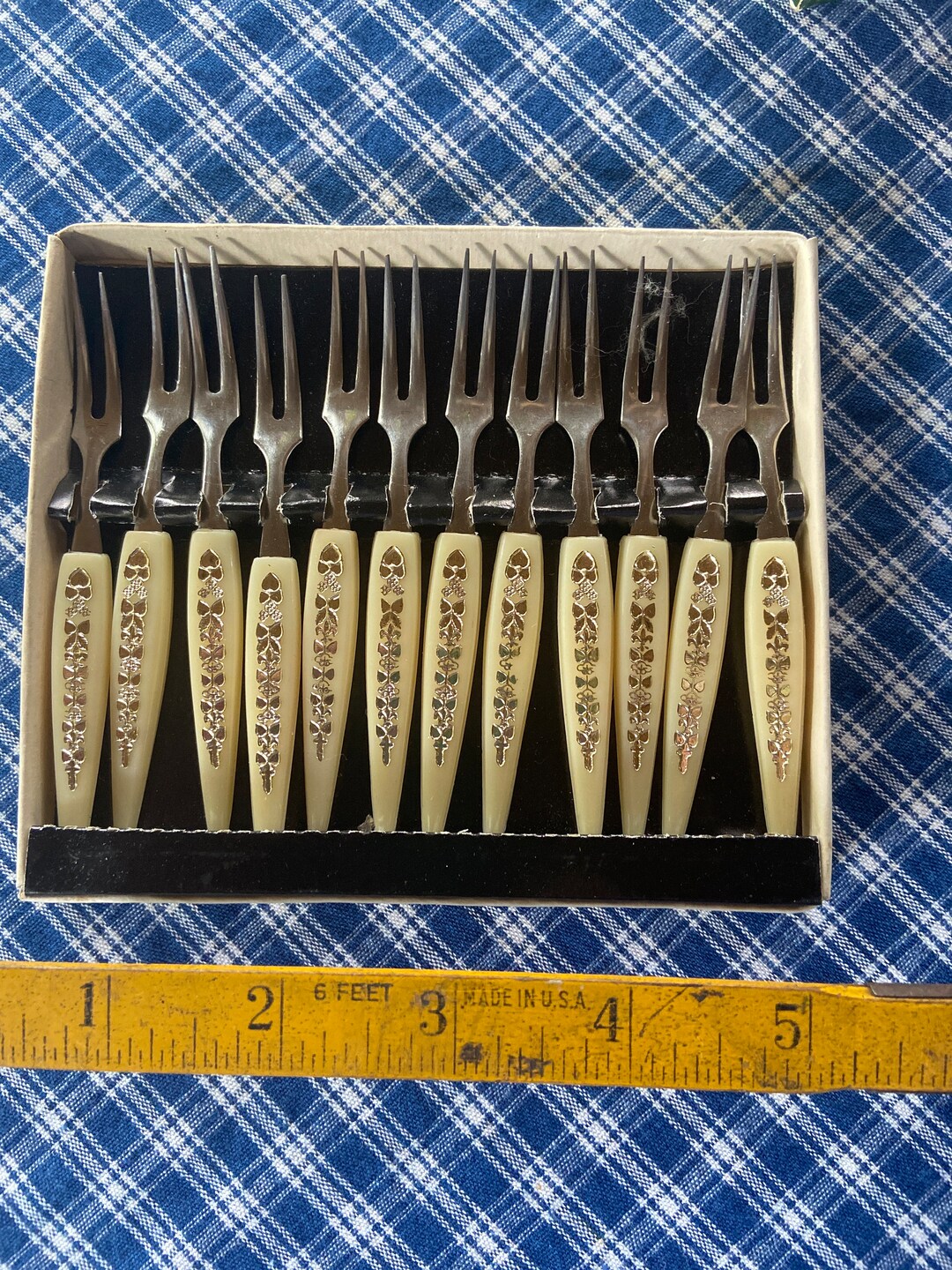 Vintage Mcm Set of 12 Mini Forks, for Canapés, Hor D’oeuvres so Fun! - Etsy