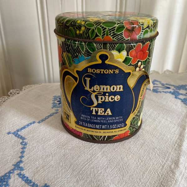 Vintage Tea Tins - Etsy