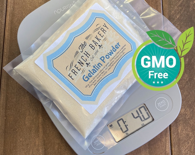 Gelatin Powder Unflavored 3.5 Oz Platinum Grade 250 Bloom Gluten Free ...