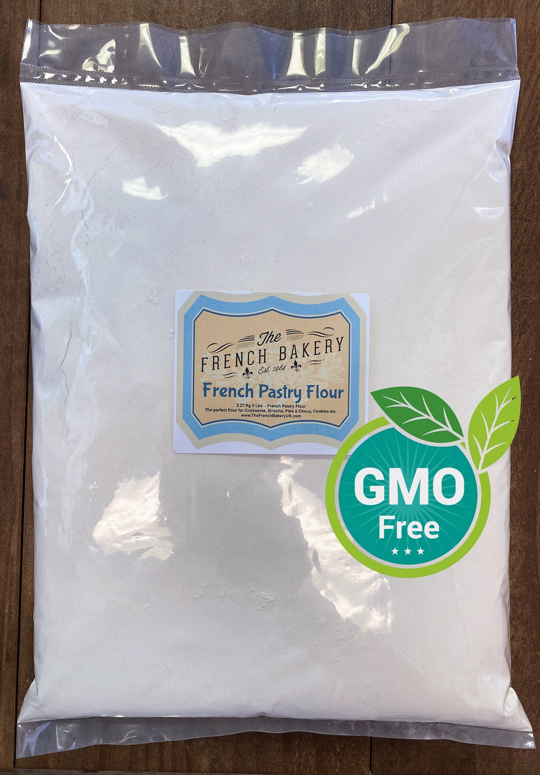 Pastry Flour French Bakery 5 Lb - Perfect for White Bread, Brioche ...