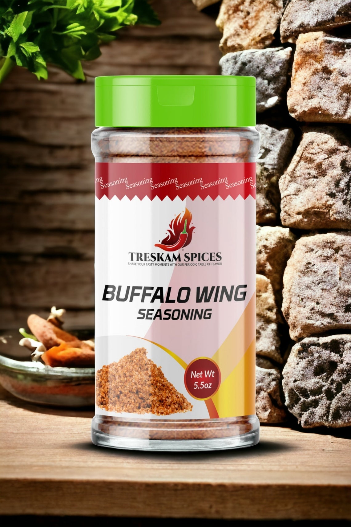 Buffalo Wings Spice, Chicken Seasoning, Spice for Chicken, the Classic ...