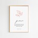 Psalm Prints Set: Floral Christian Scripture Wall Art (digital Download ...