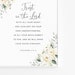 PROVERBS 3:5-6 Trust in the Lord Bible Verse Wall Art Printable ...