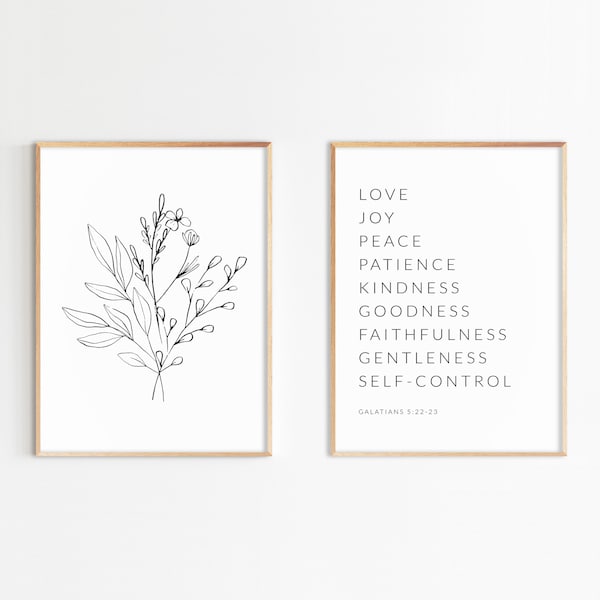 Fruit of the Spirit Poster - Etsy