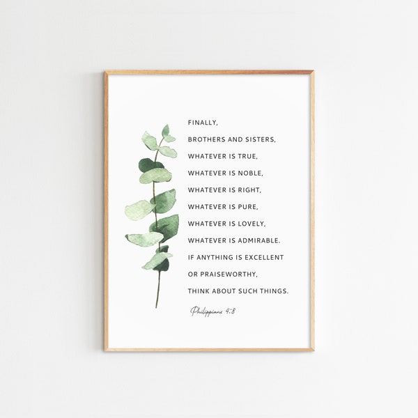 Whatever is True - Etsy