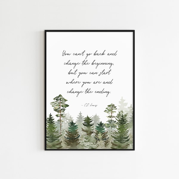 C.s. Lewis Poster - Etsy