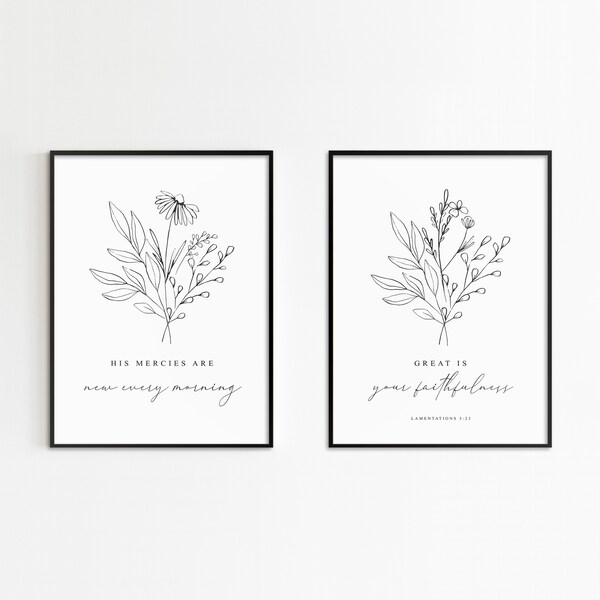 Bible Verse Wall Art - Etsy