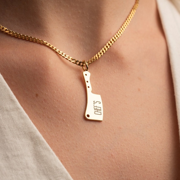 Cleaver Necklace - Etsy